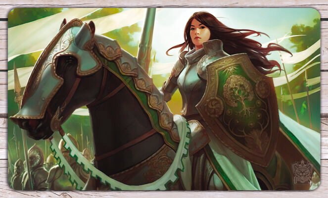 Playmat Magic The Gathering - Knight Exemplar - Dos Reis Playmats