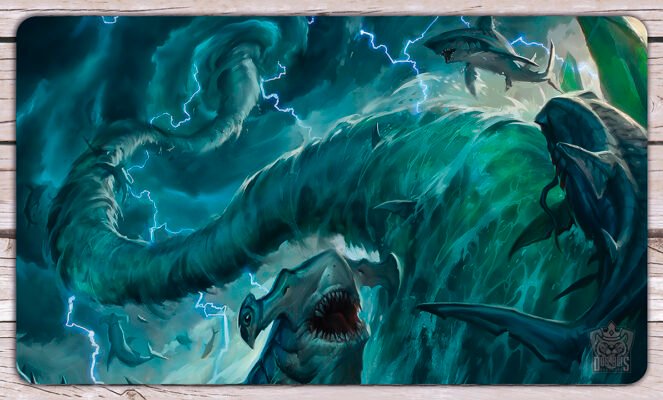 Playmat Magic The Gathering - Shark Typhoon - Dos Reis Playmats