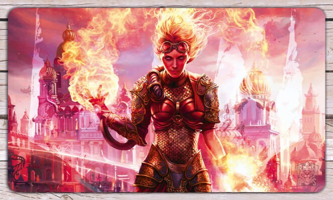Playmat Magic The Gathering - Chandra, Torch of Defiance #1 - Dos Reis Playmats