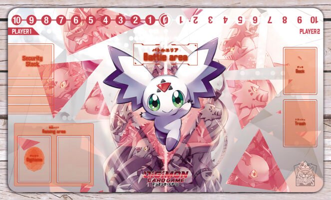 Playmat Digimon - Calumon - Dos Reis Playmats