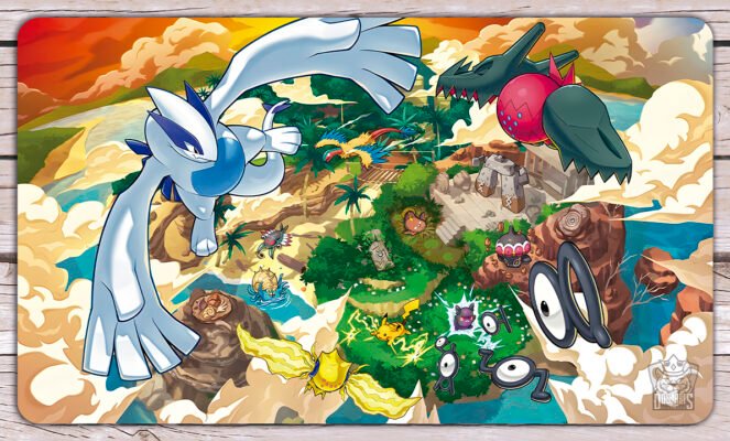 Playmat Pokémon - Pokémon Island - Dos Reis Playmats
