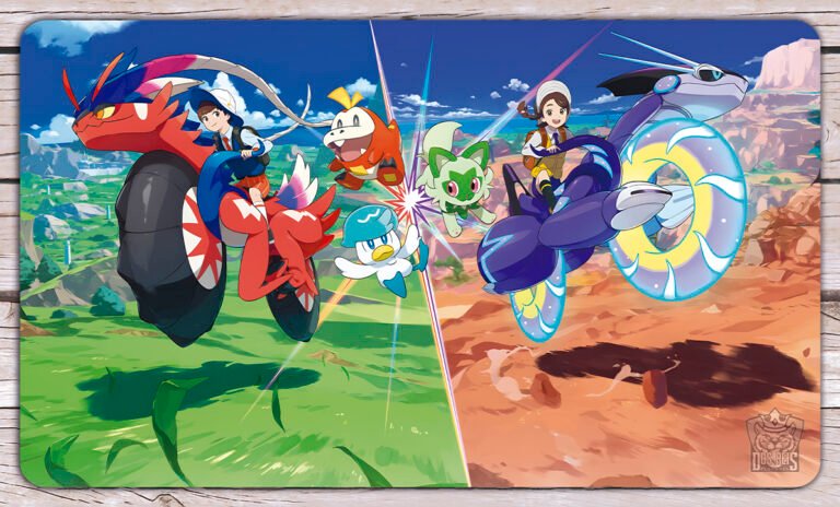 Playmat Pokémon - Pokémon Scarlet & Violet - Dos Reis Playmats